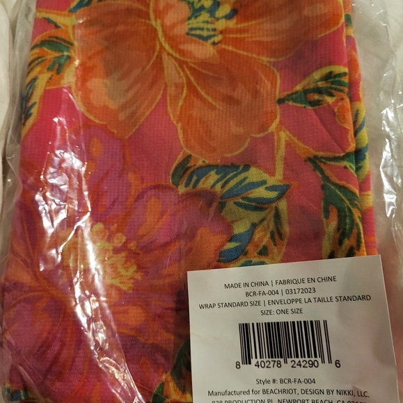 Beach Riot | Swim | Nwt Beach Riot Melanie Sarong In Miami Peony Os ...